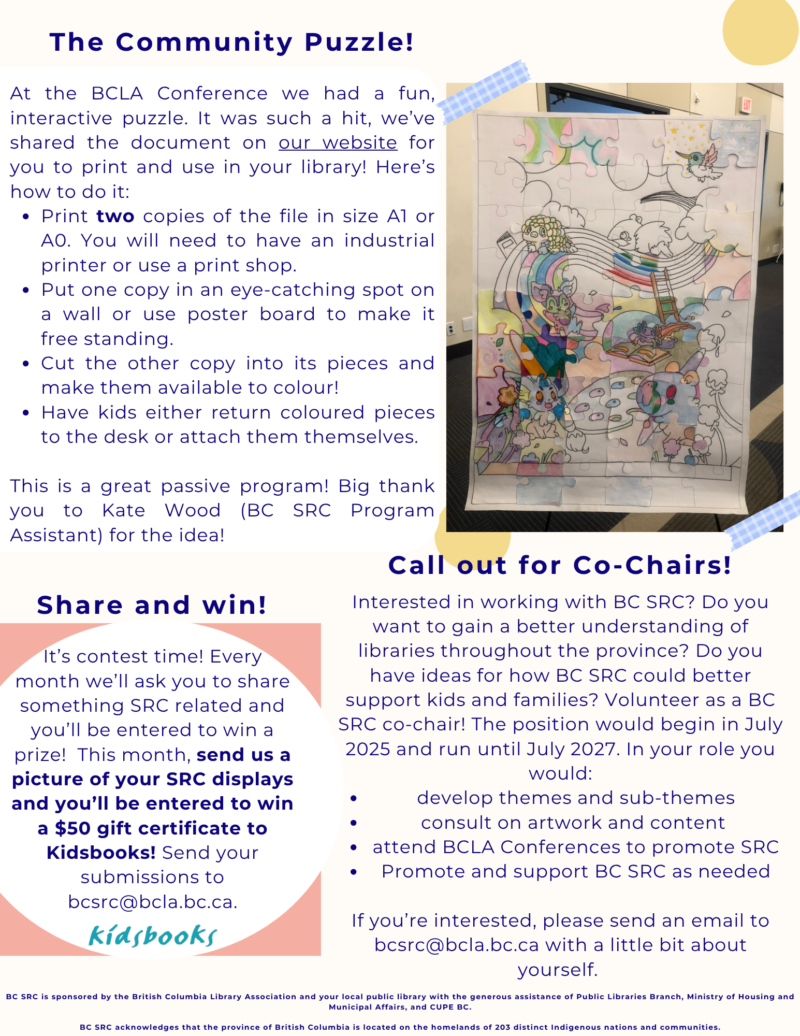 BC SRC Library Newsletter – BC SRC